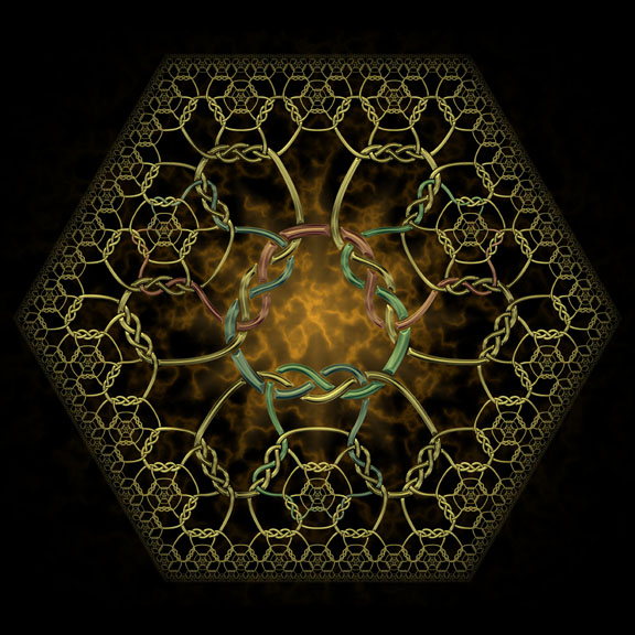 Fractal Knots No. 2 page